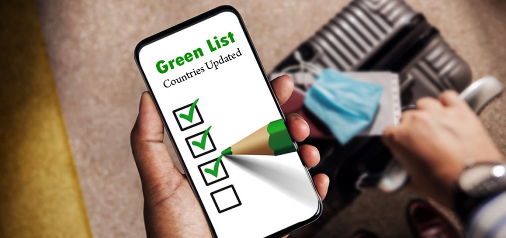 Covid Travel: Green List Countries Updated & More Countries Join Red List!