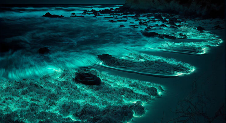Follow the Glow: Top 15 Bioluminescent Beaches in the World